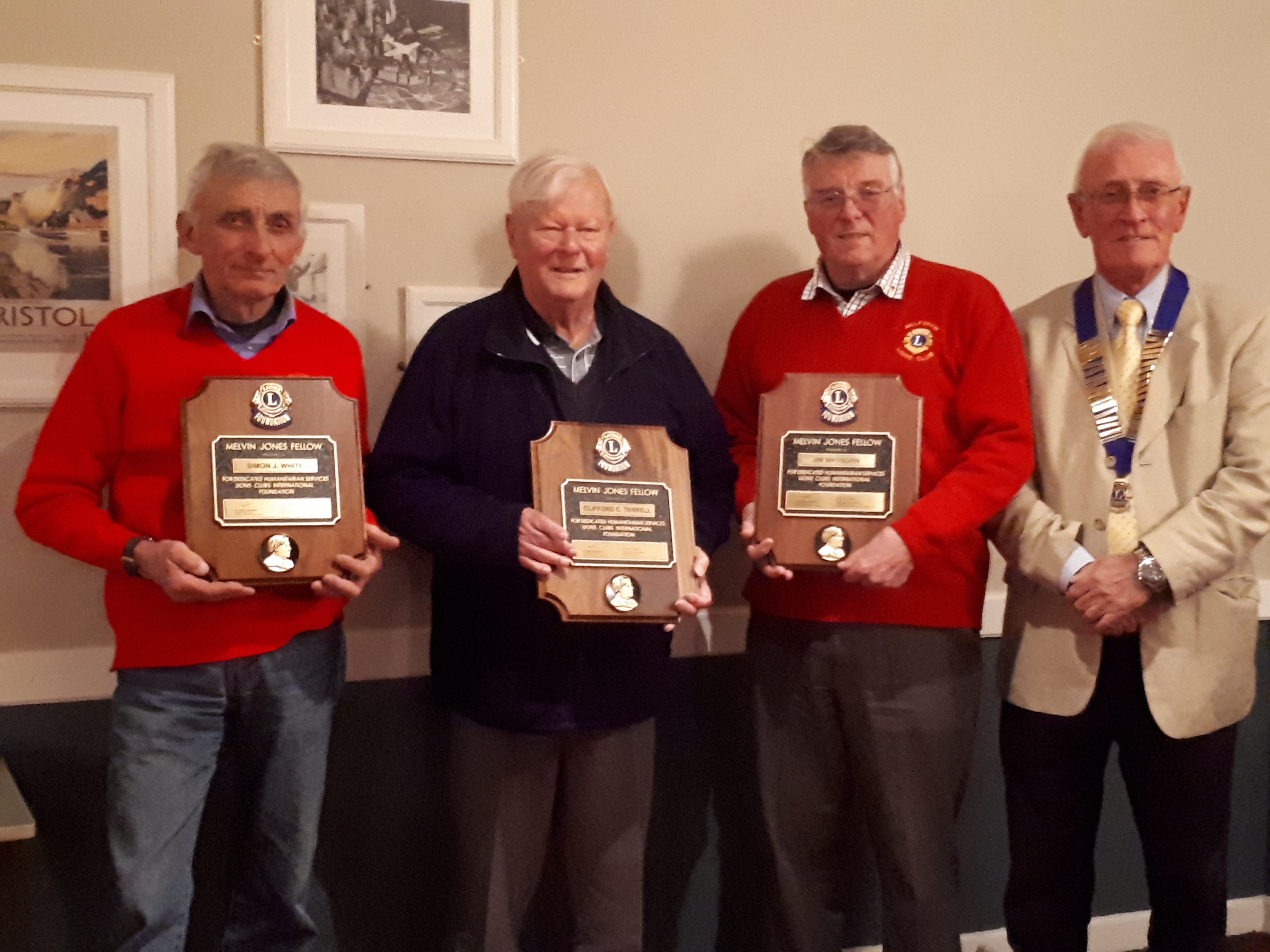 Melvin Jones Fellowship Awards | Melksham Lions Club